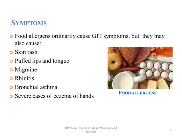 Natural allergens op verma | PPT