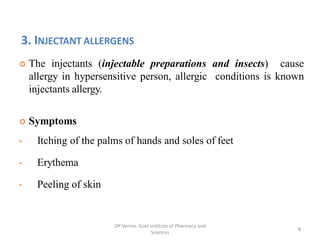 Natural allergens op verma | PPT