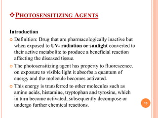 Natural allergens,photosensitizing agents and fungal toxin | PPTX