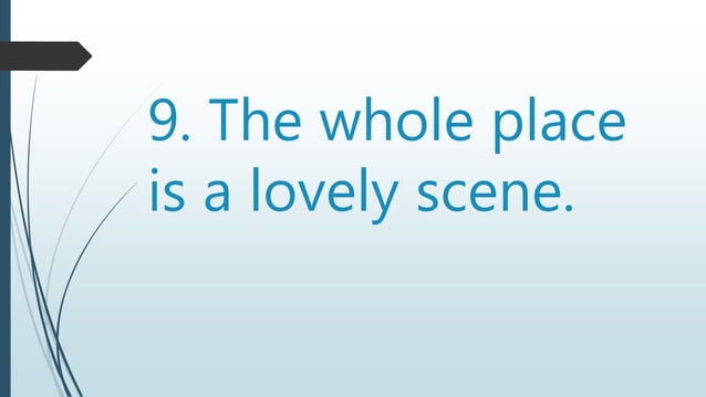 Natural and inverted order of sentences | PPTX