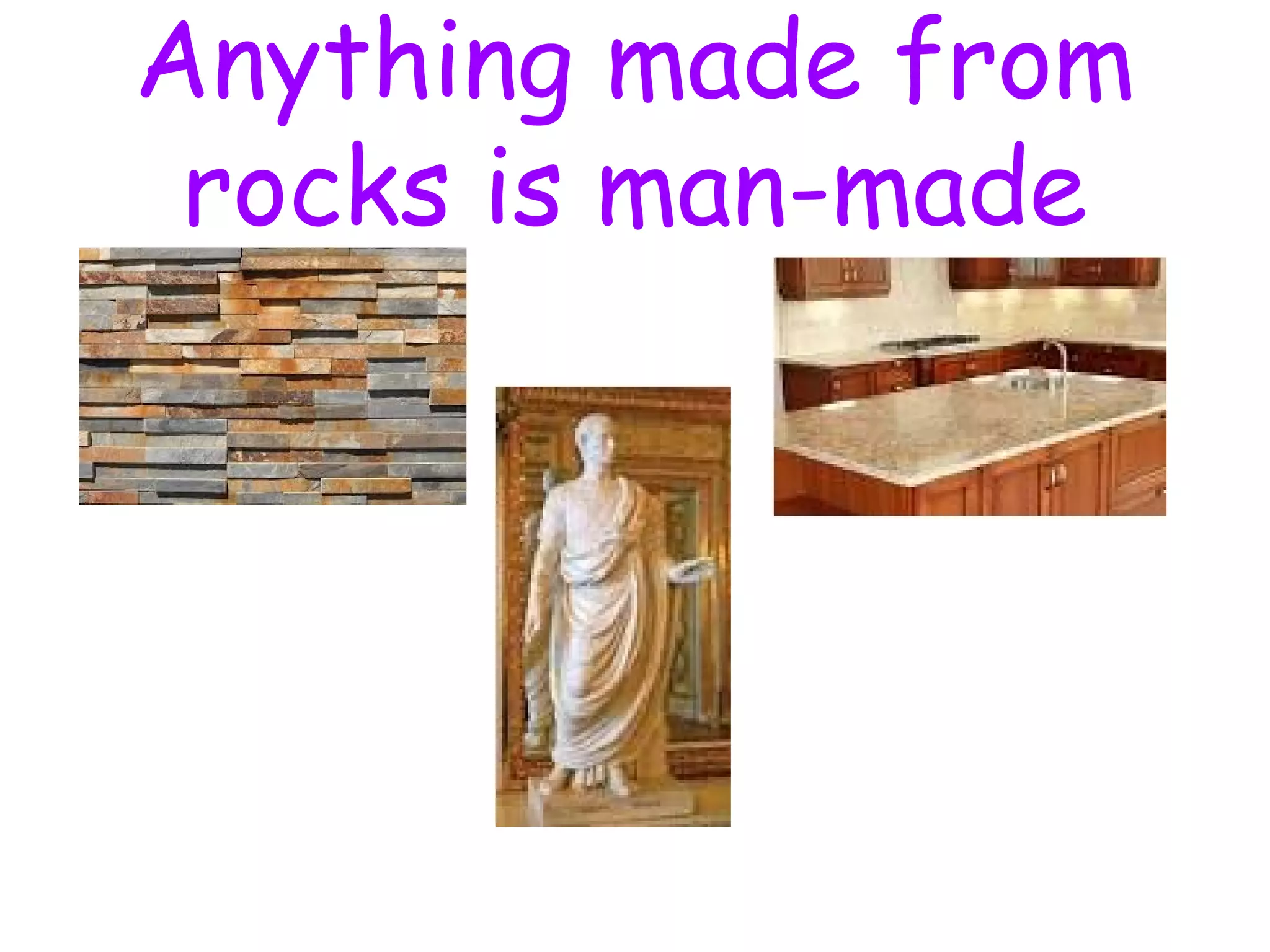 Natural and man made | PPT