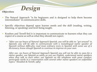 Natural approach | PPT