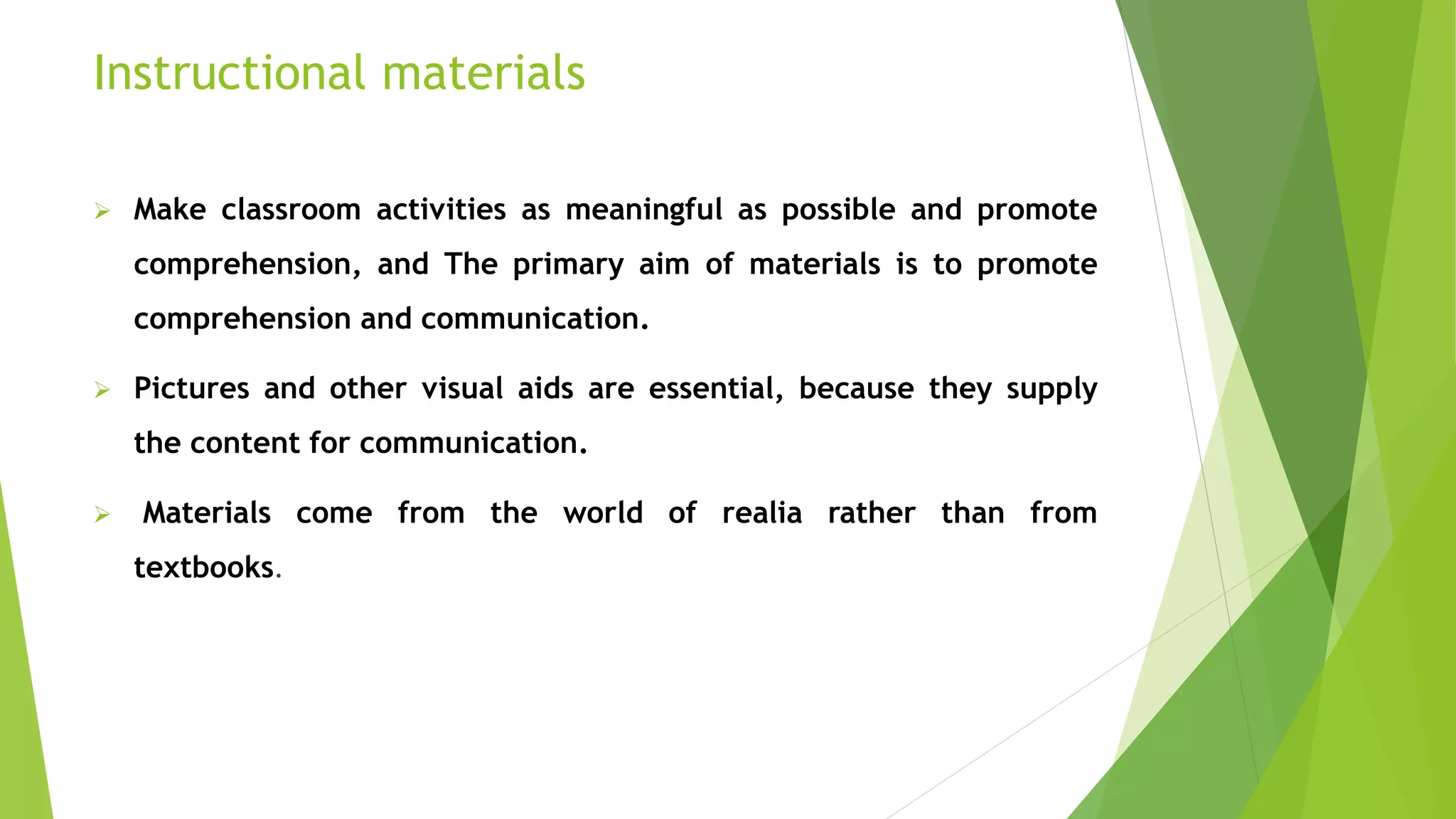 The Natural approach | PPTX