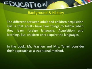 Natural approach | PPTX