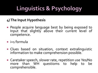 Natural approach (1) | PPTX | Education