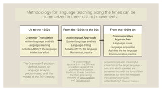 Natural approach | PPTX