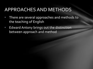 Natural approach | PPT