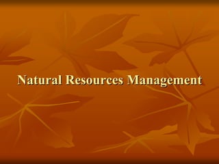 Natural Areas Strategic Planrev1 | PDF