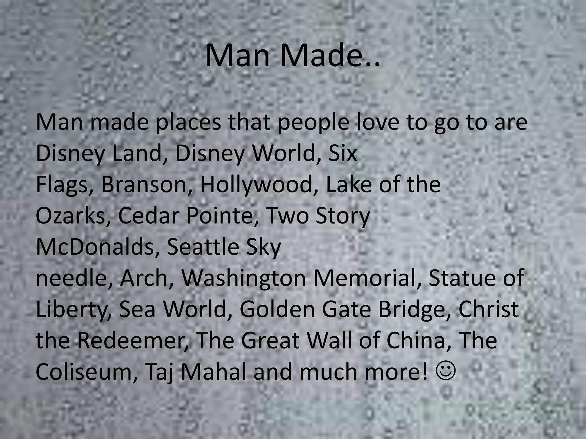 Natural beauty! project | PPTX