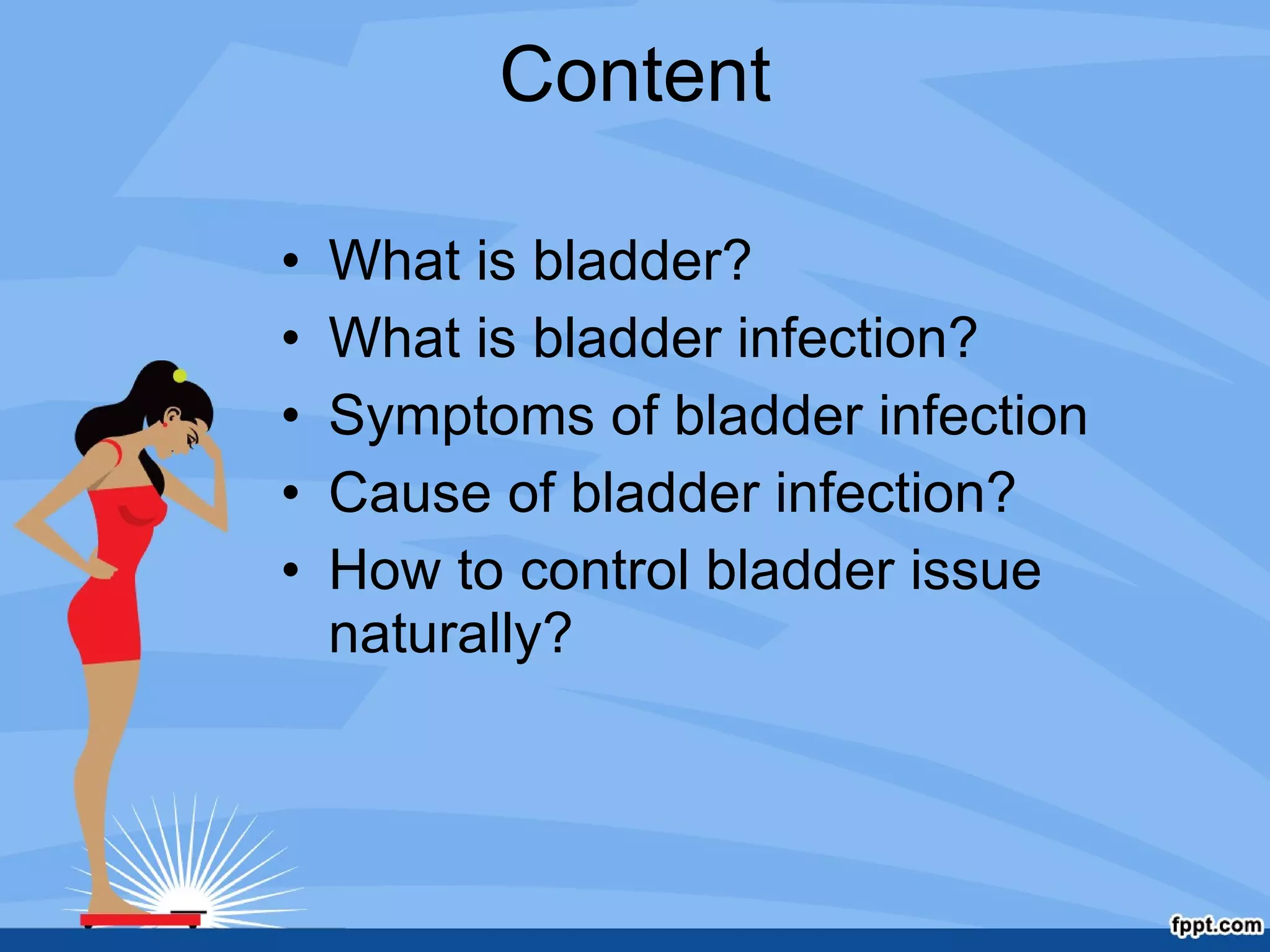 Natural bladder control | PPT
