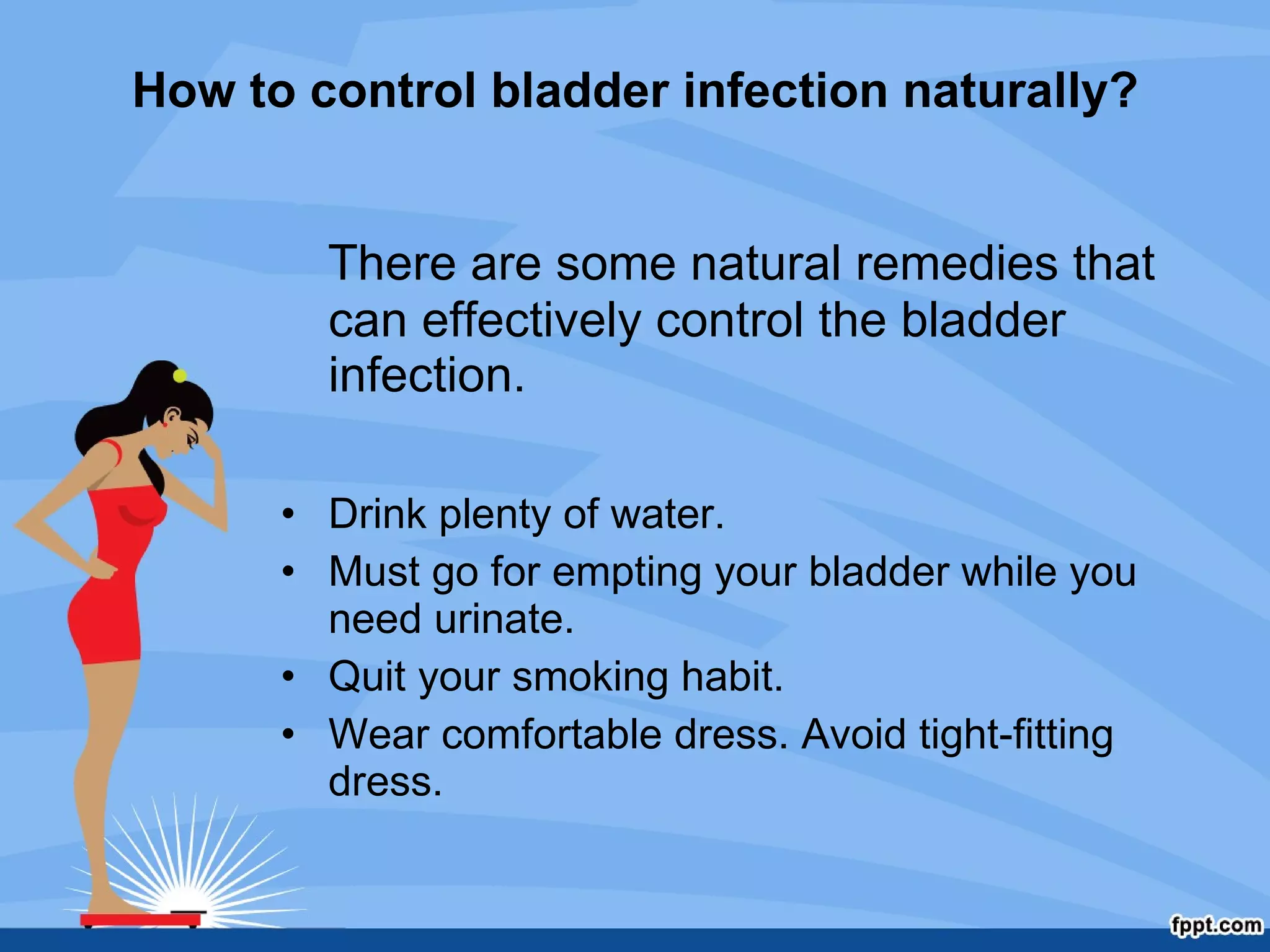 Natural bladder control | PPT