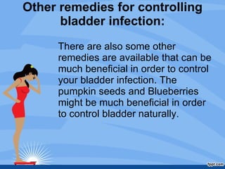 Natural bladder control | PPT