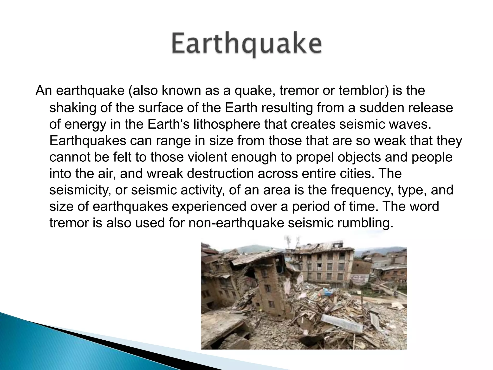Natural calamities ppt | PPTX
