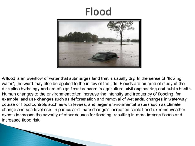 Natural calamities ppt | PPTX