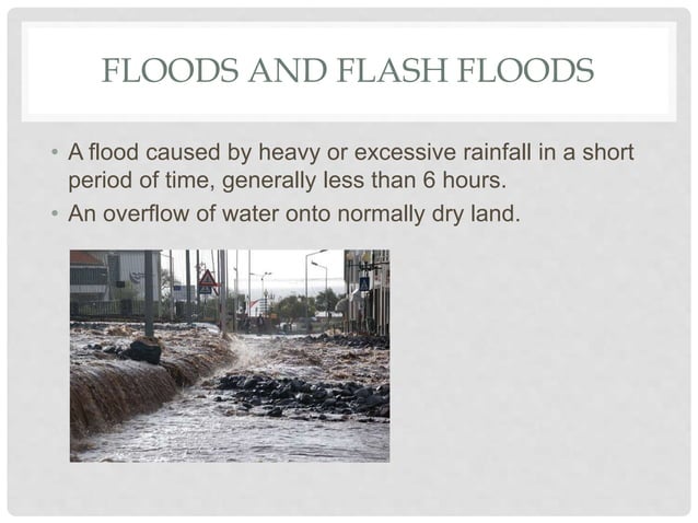 Natural calamity | PPT