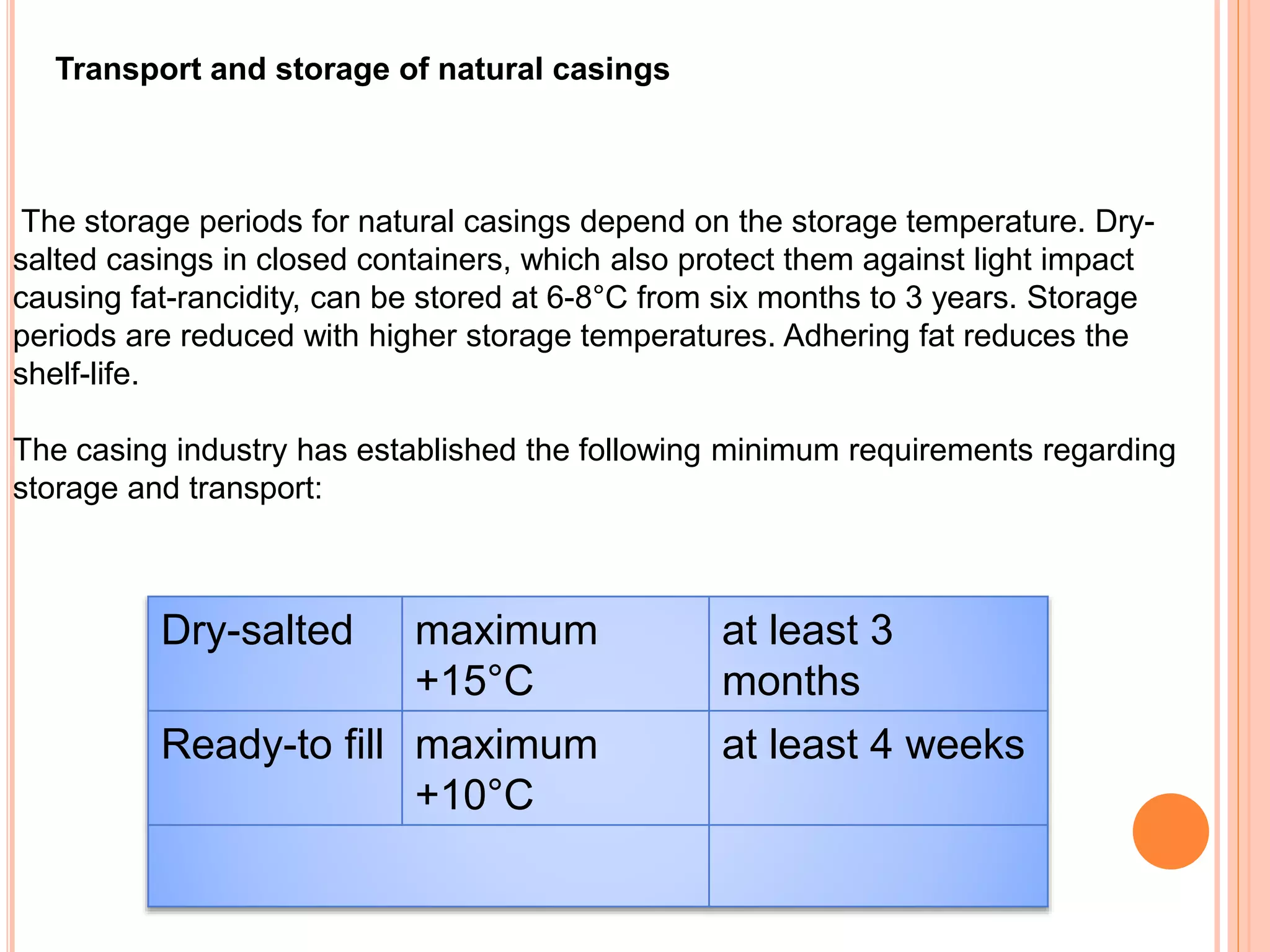 Natural casing | PPTX