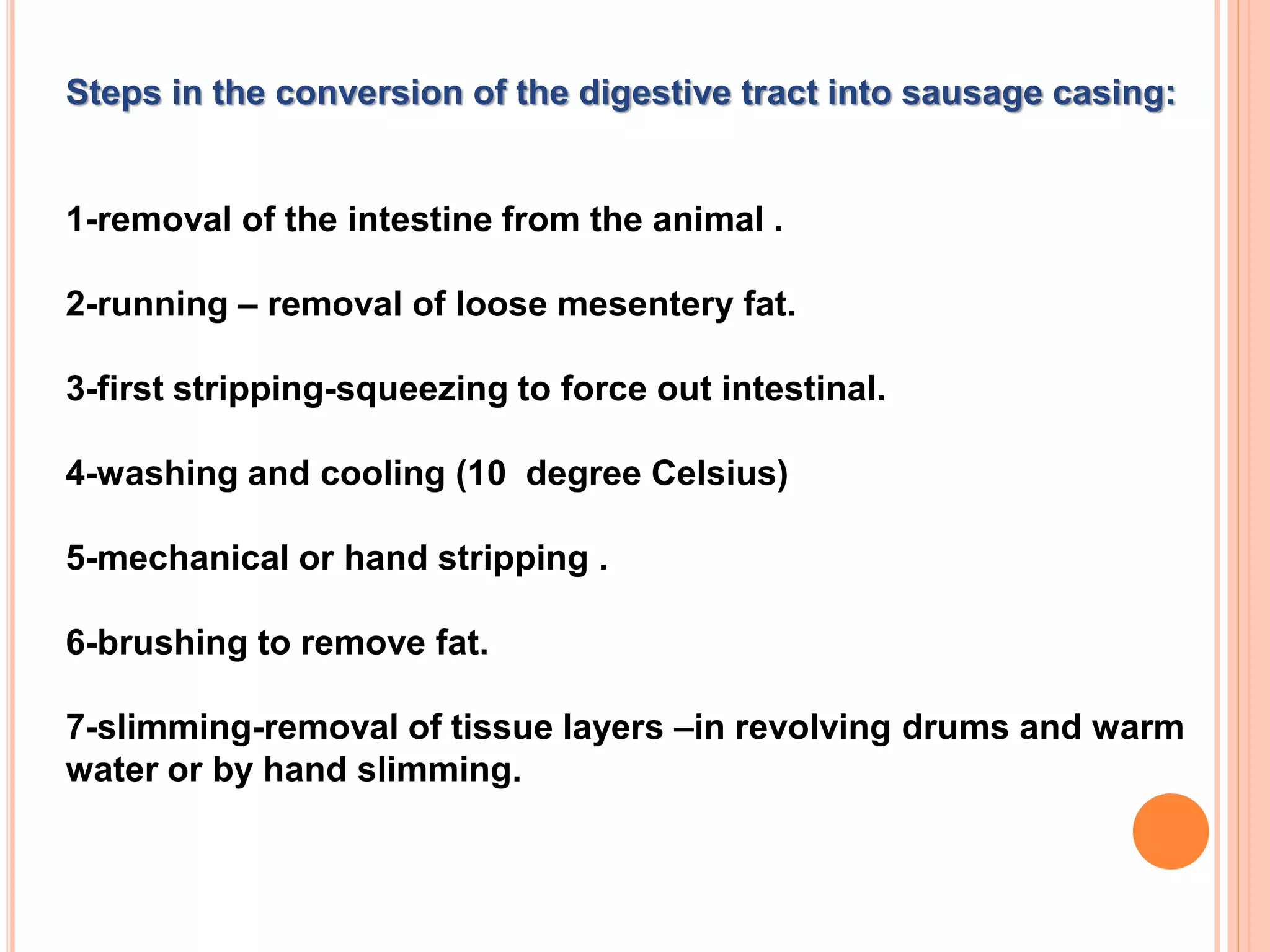 Natural casing | PPTX