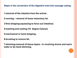 Natural casing | PPTX