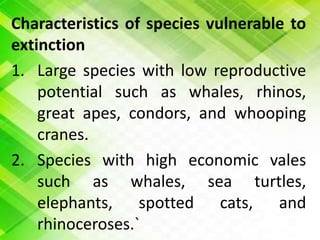 Natural Causes of Extinction | PPTX