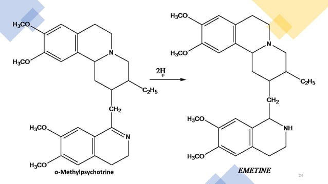 Natural chemistry Structure elucidation of Emetine | PPTX