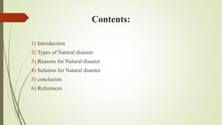 Natural Disasters .pptx