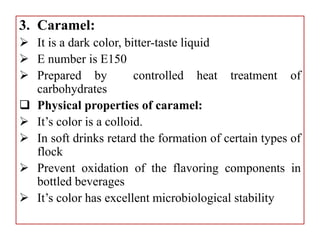 Natural color pigments used in food processing | PPTX
