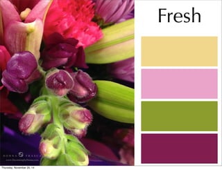 Natural Color Palettes | PPT
