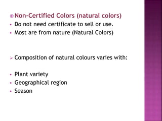 Natural colours | PPTX