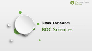 Natural compounds boc sciences | PPTX