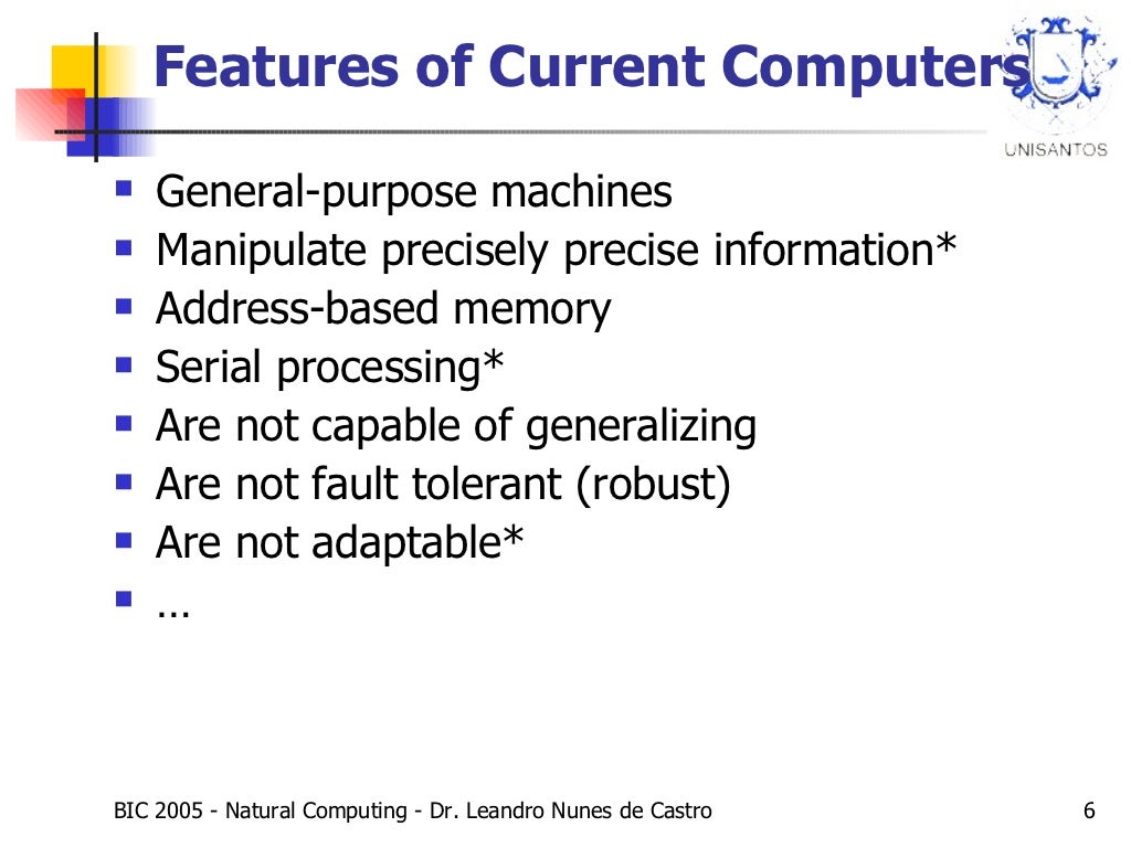 2005 Natural Computing Concepts And Applications