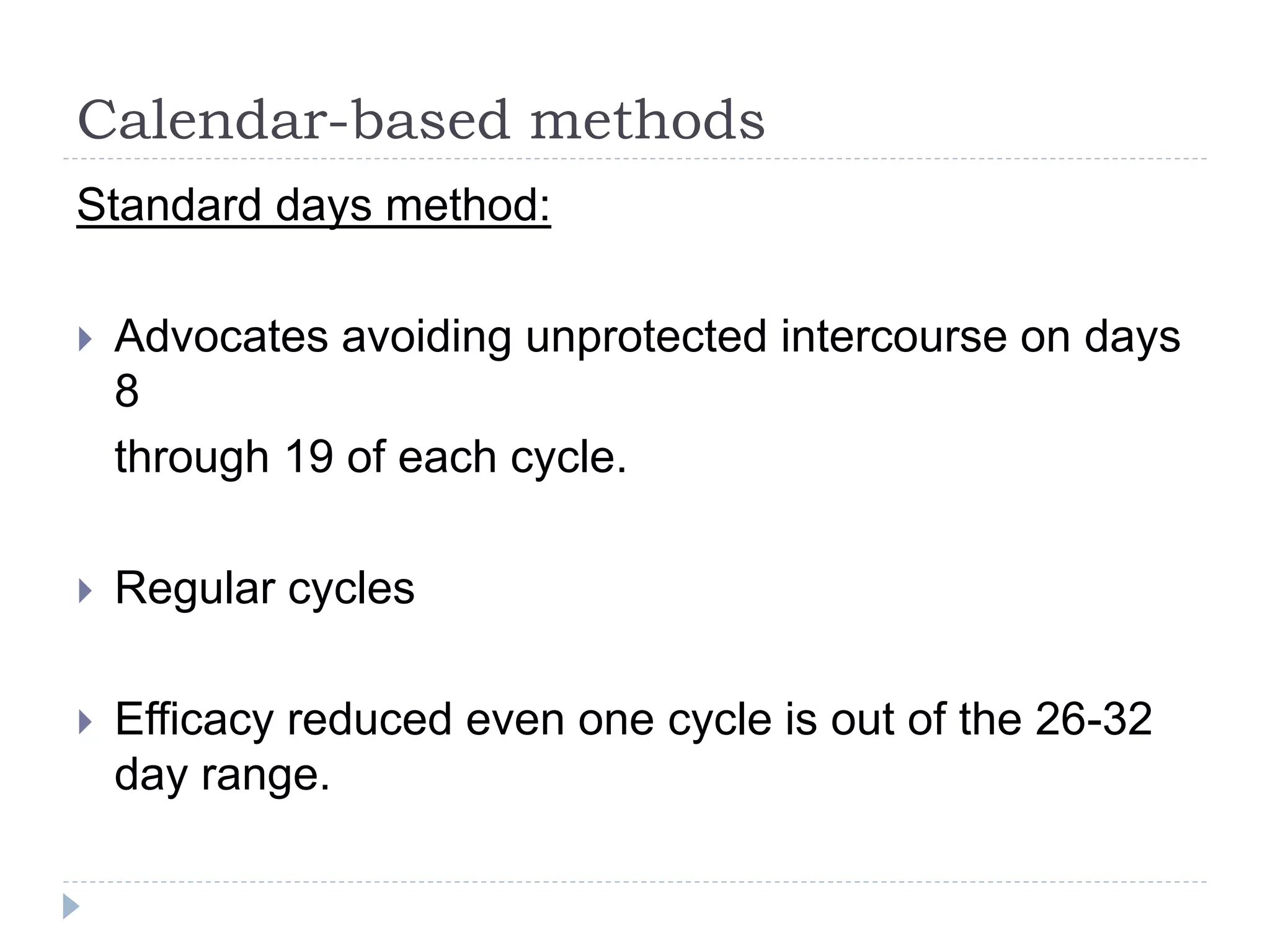 Natural contraceptive methods | PPTX