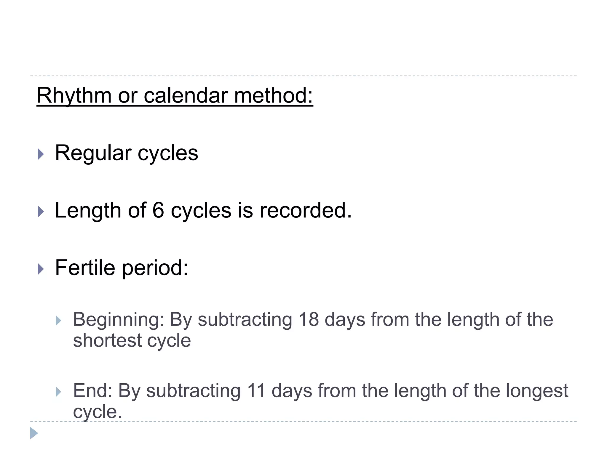 Natural contraceptive methods | PPTX