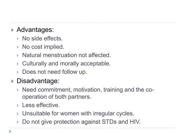 Natural contraceptive methods | PPTX