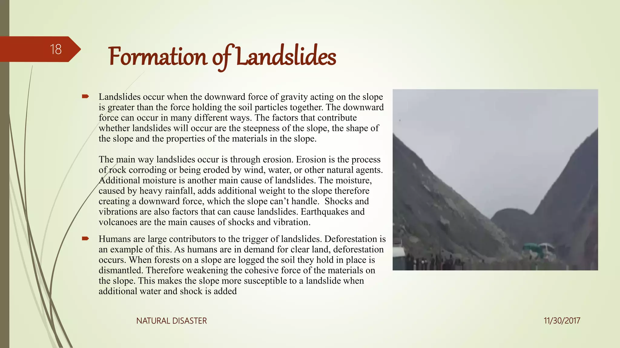 Natural Disaster project . | PPTX