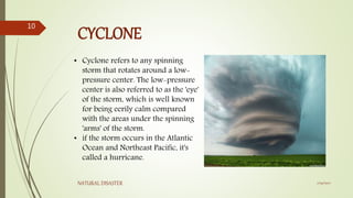 Natural Disaster project . | PPTX