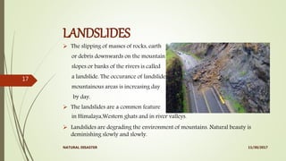 Natural Disaster project . | PPTX