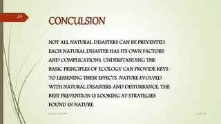 Natural Disaster project . | PPTX