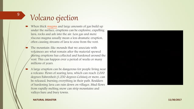 Natural Disaster project . | PPTX | Weather | Science