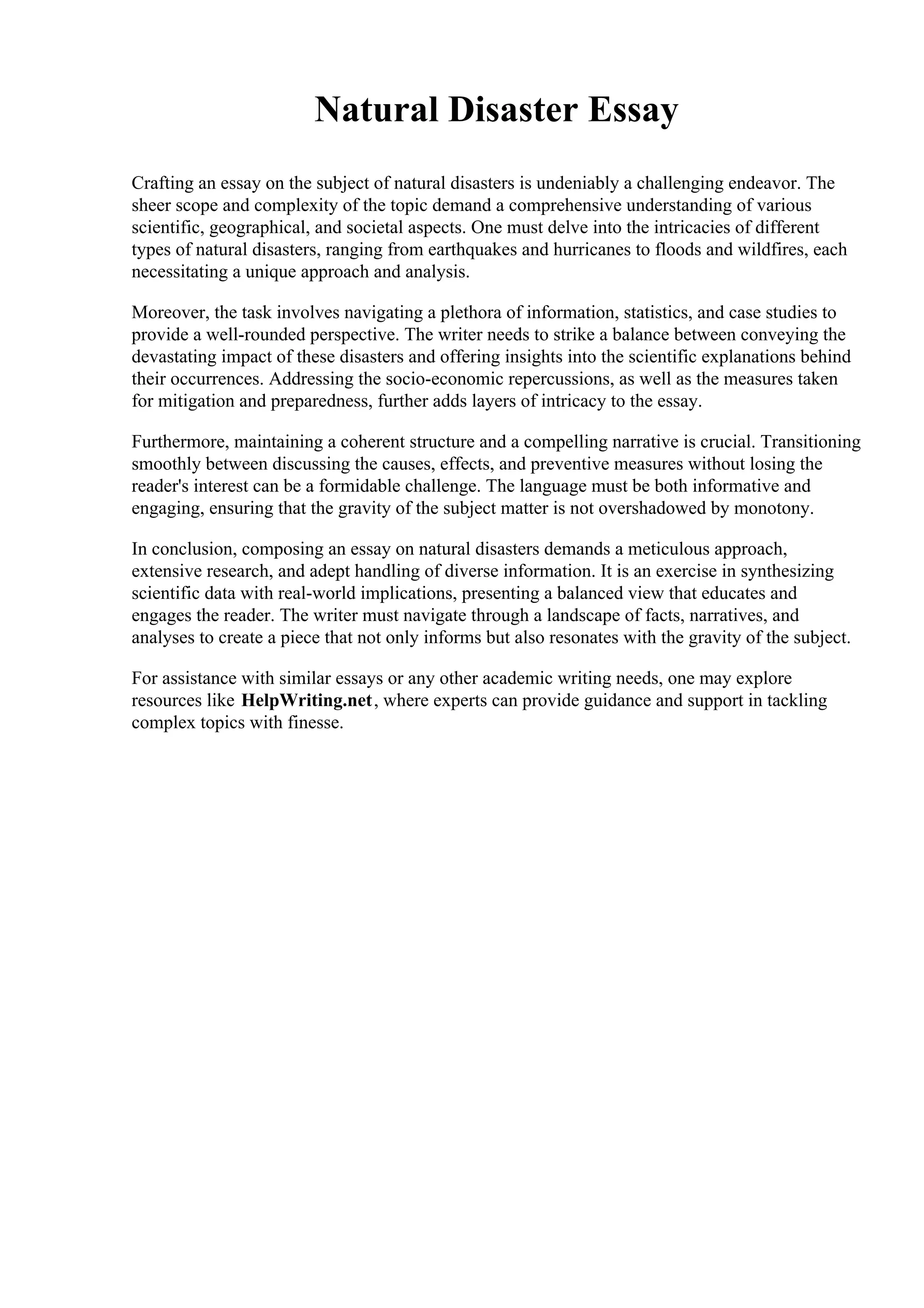 Natural Disaster Essay.pdf
