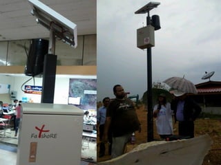 Natural disaster monitoring by sensor web technology in thailand v2 | PPT