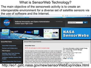 Natural disaster monitoring by sensor web technology in thailand v2 | PPT
