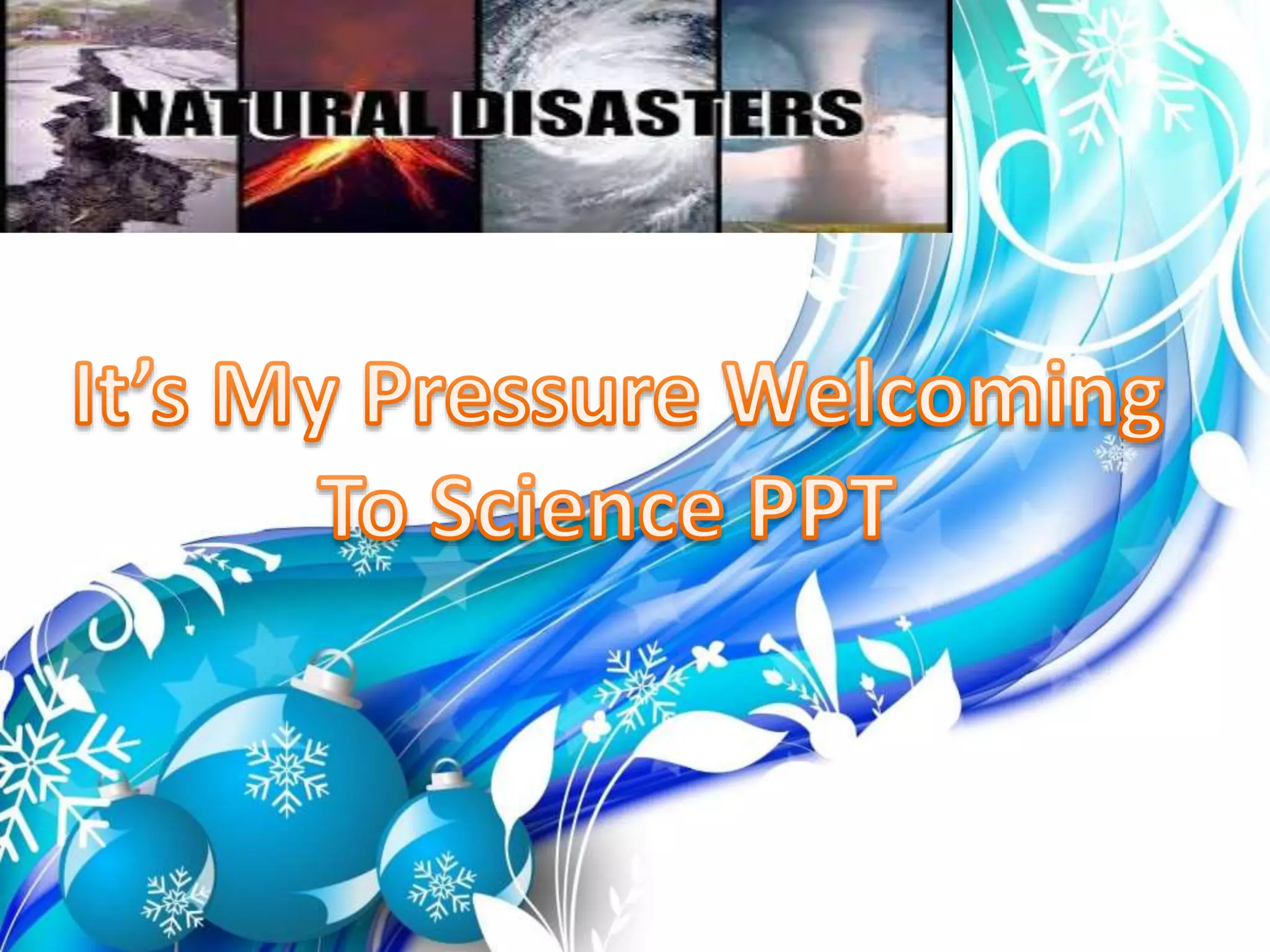 Natural disaster ppt hc | PPTX