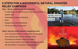 Natural disaster relief | PPTX