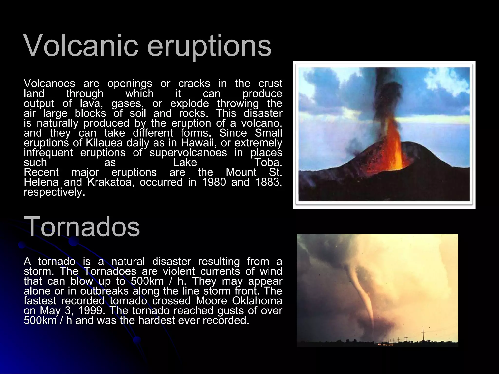 Natural disasters | PPT