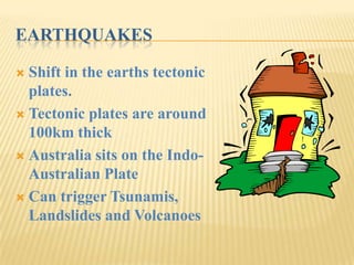 Natural disasters | PPTX | Geography | Science
