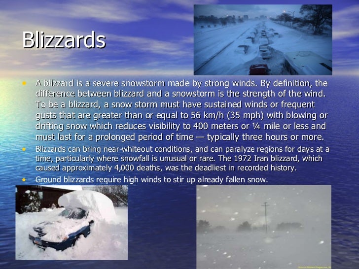 Definition Of A Blizzard Conditions – XIVN