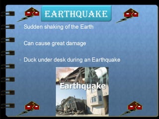 Natural disasters | PPT