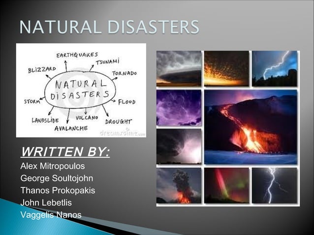 Natural disasters | PPT