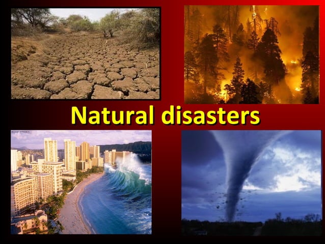 стихийные бедствия Natural disasters | PPT