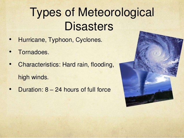 Natural Disasters: A comprehensive Presentation
